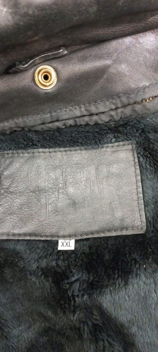 RUDSAK Men's Type A2 Flying Bomber Heavy Leather Jacket With Removable ...